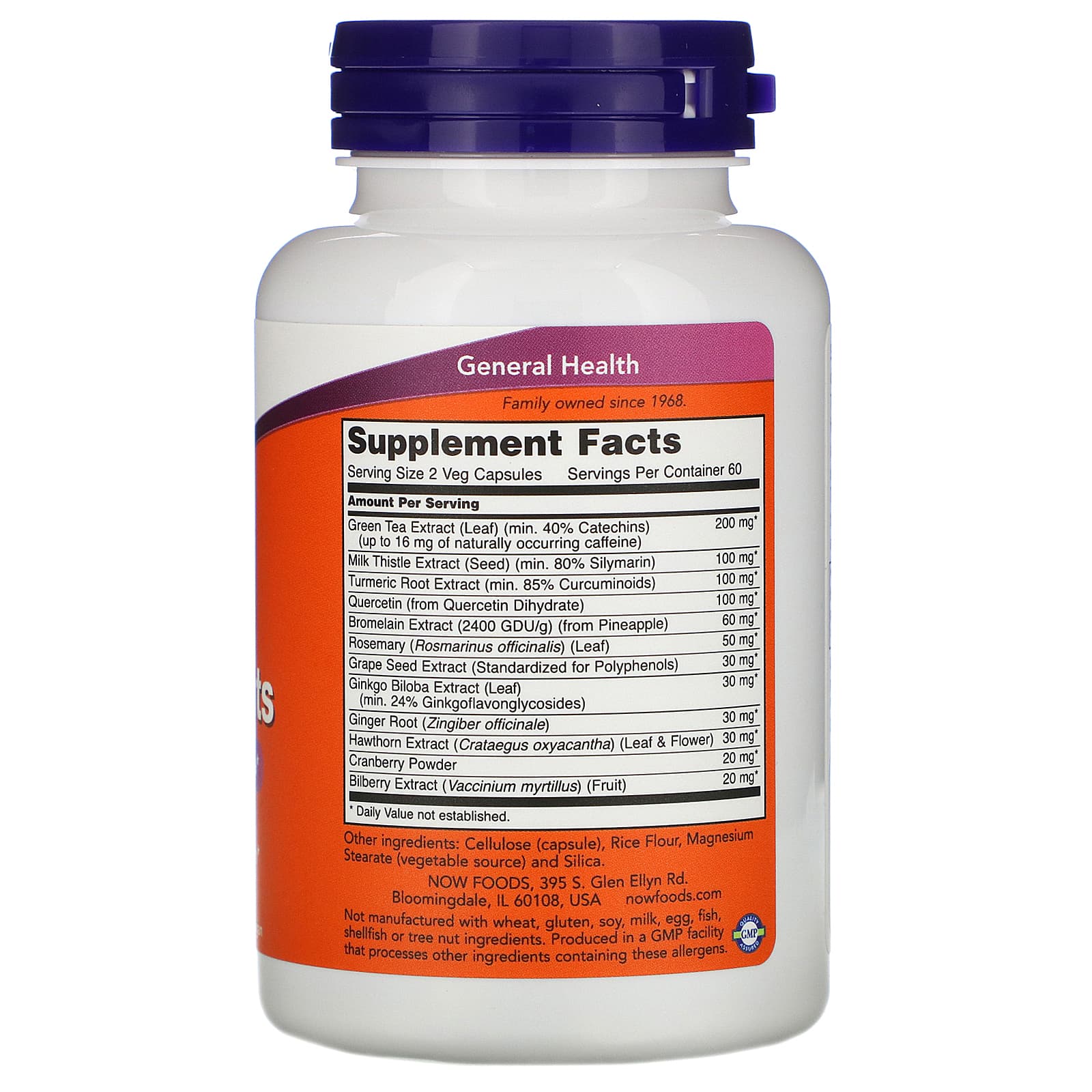 NOW Foods, Super Antioxidants, 120 Veg Capsules