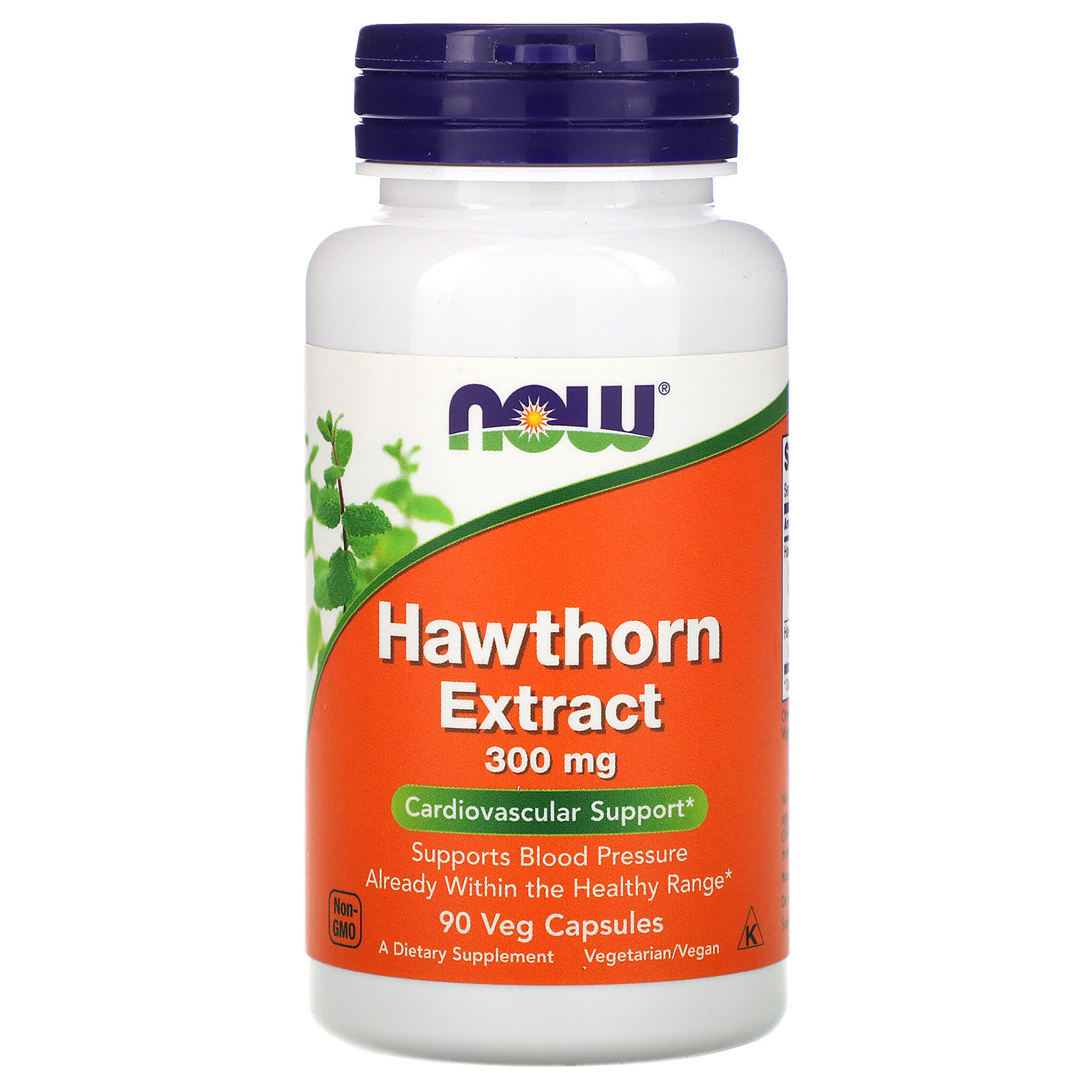 NOW Foods, Hawthorn Extract, 300 mg, 90 Veg Capsules