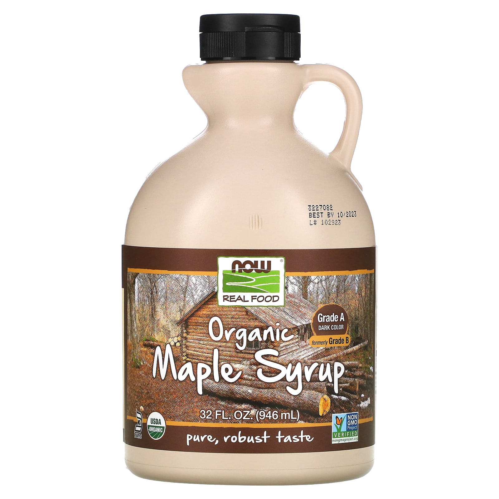 NOW Foods, NOW Foods, Real Food, Organic Maple Syrup, Grade A, Dark ...