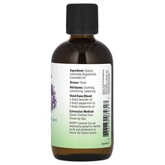 NOW Foods, Organic Essential Oils, Lavender, 4 fl oz (118 ml)