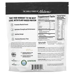 Snap Supplements, Plant Protein, Vegan Protein Powder, Chocolate, 939 g