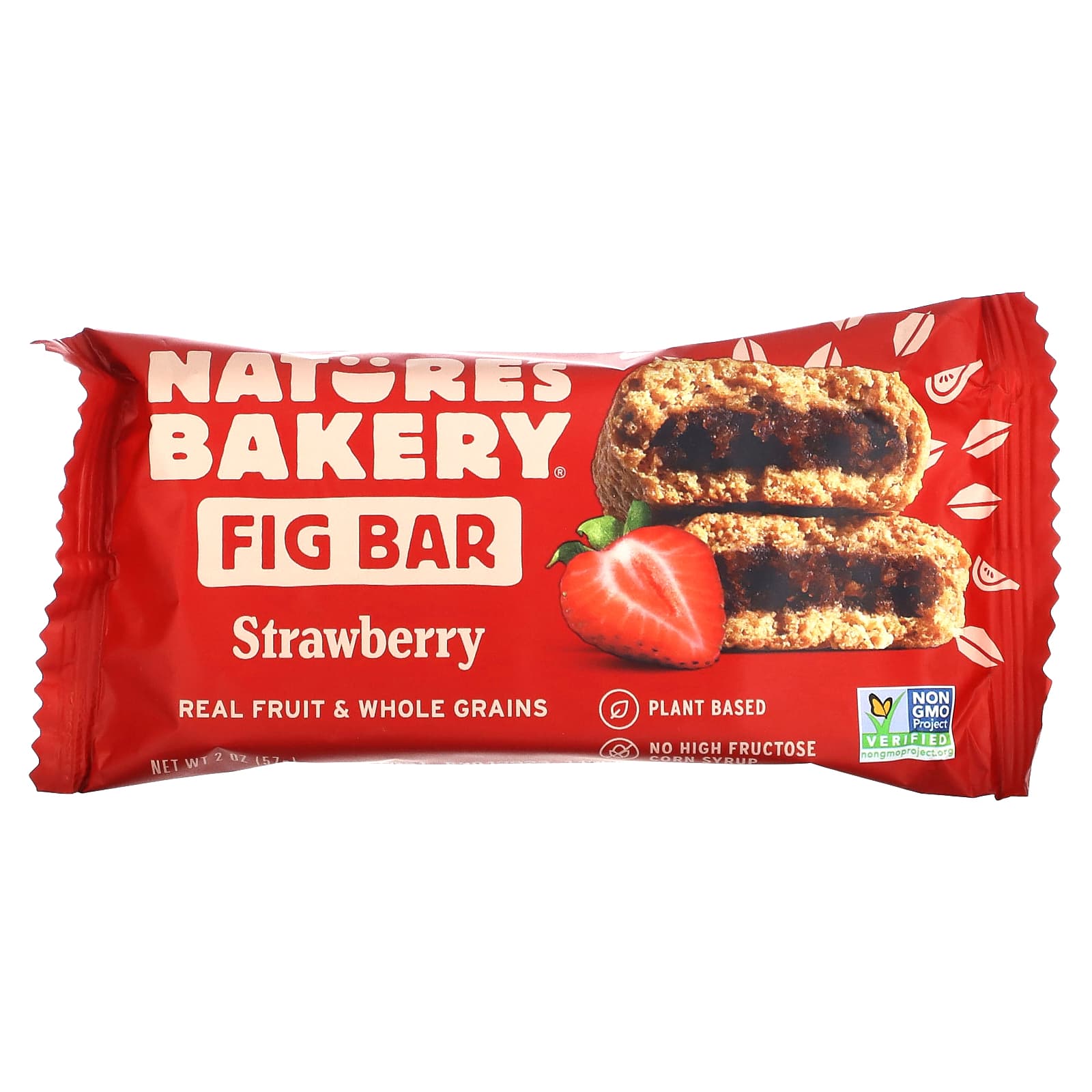 Nature's Bakery, Fig Bar, Strawberry, 6 Twin Packs, 2 oz (57 g) Each