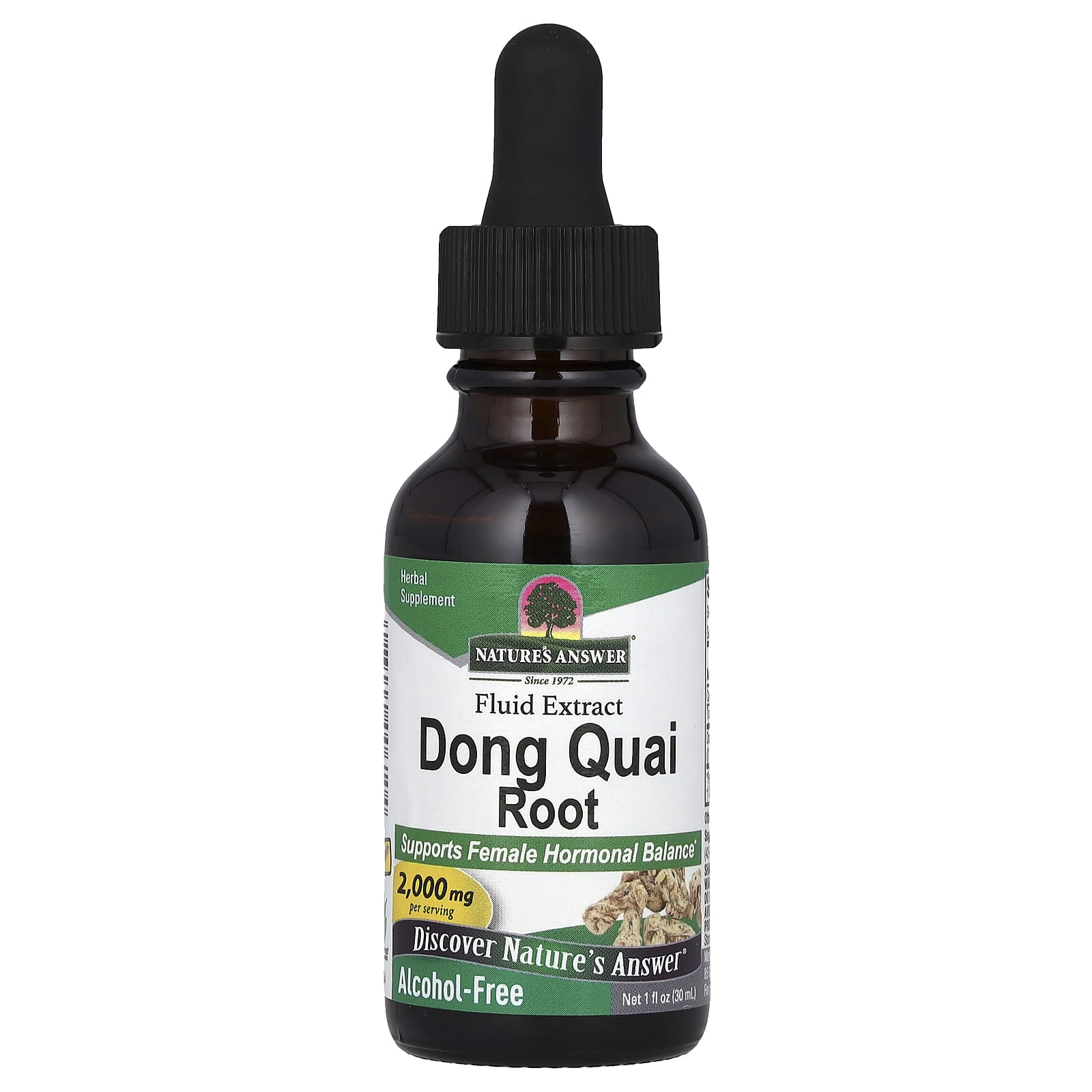 Nature's Answer, Dong Quai Root, Fluid Extract, Alcohol Free, 2,000 mg ...