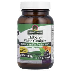 Nature's Answer, Bilberry Vision Complex, 60 Vegetarian Capsules
