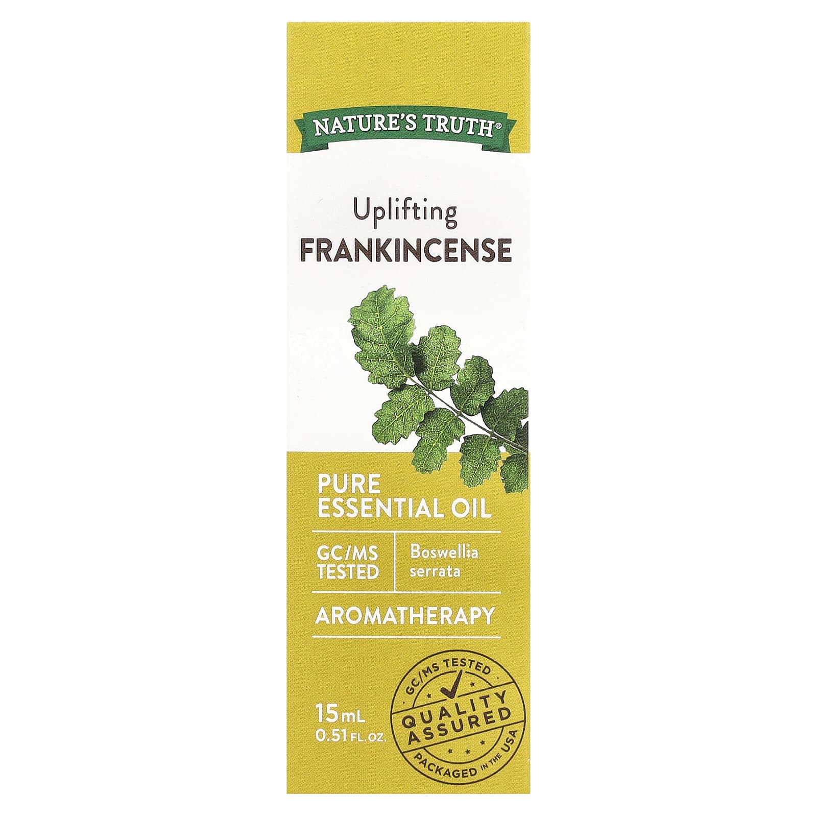 Nature's Truth, Pure Essential Oil, Uplifting Frankincense, 0.51 fl oz ...