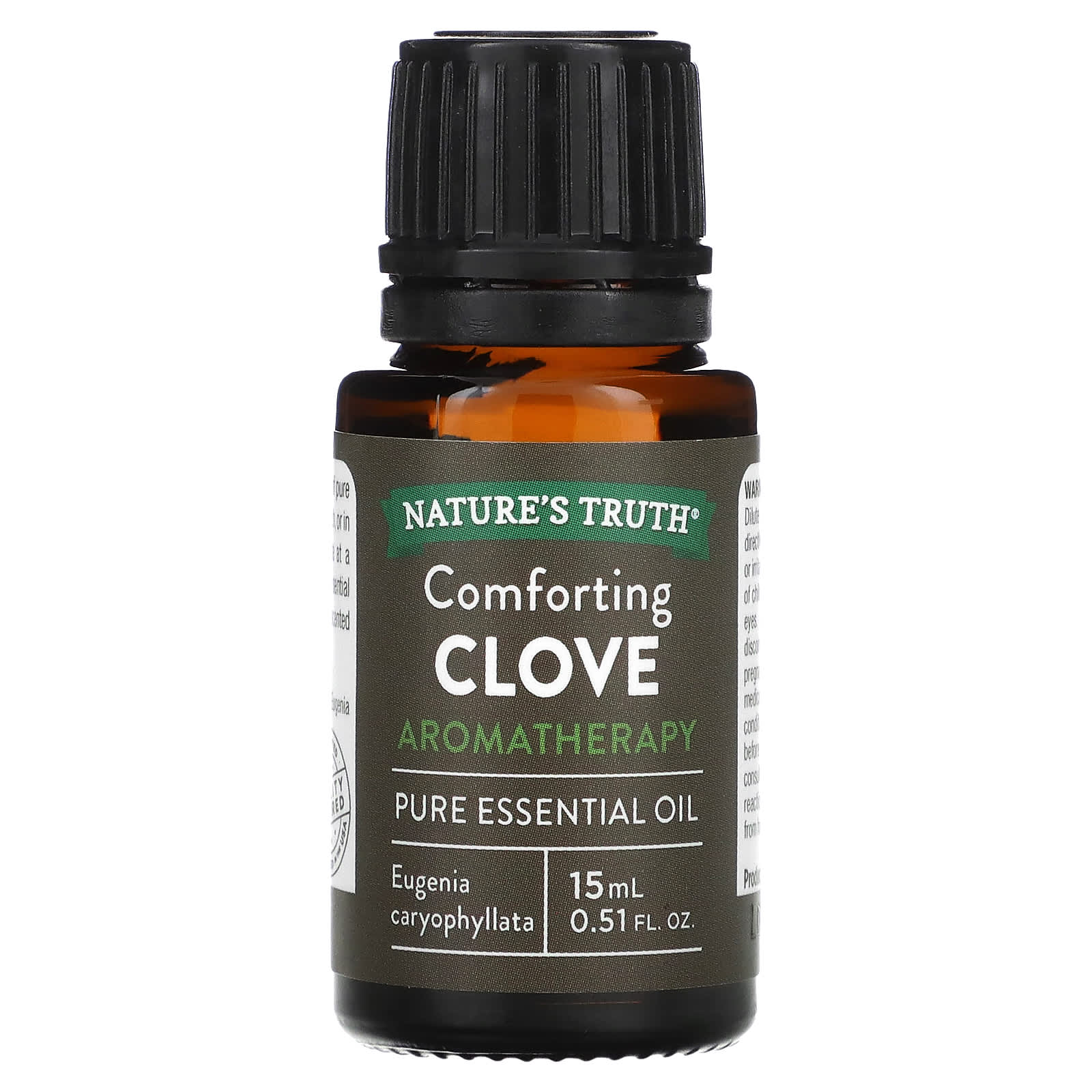 Nature's Truth, Pure Essential Oil, Comforting Clove, 0.51 fl oz (15 ml)