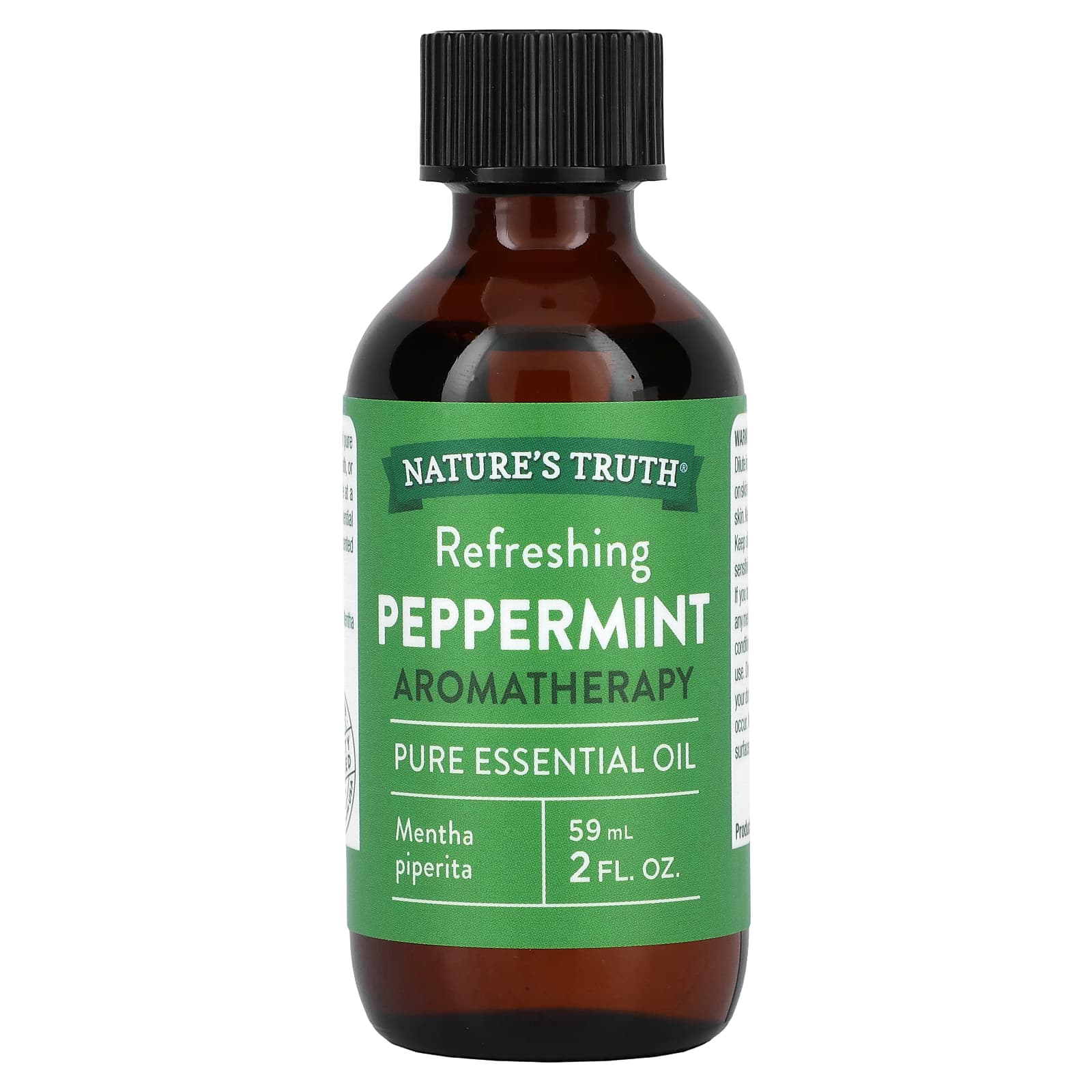 Nature's Truth, Pure Essential Oil, Refreshing Peppermint, 2 fl oz (59 ml)