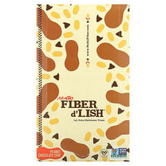 NuGo Nutrition, Fiber d'Lish, Peanut Chocolate Chip, 16 Bars 1.6 oz (45 ...
