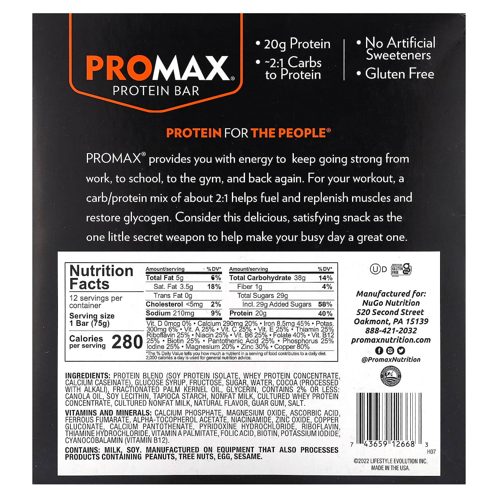 Promax Protein Bars Cookie Dough at Thomas Castro blog