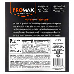 NuGo Nutrition, ProMax Protein Bar, Cookies 'n Cream, 12 Bars, 2.64 oz ...