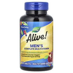 Nature's Way, Alive!® Men's Complete Multivitamin, 130 Tablets