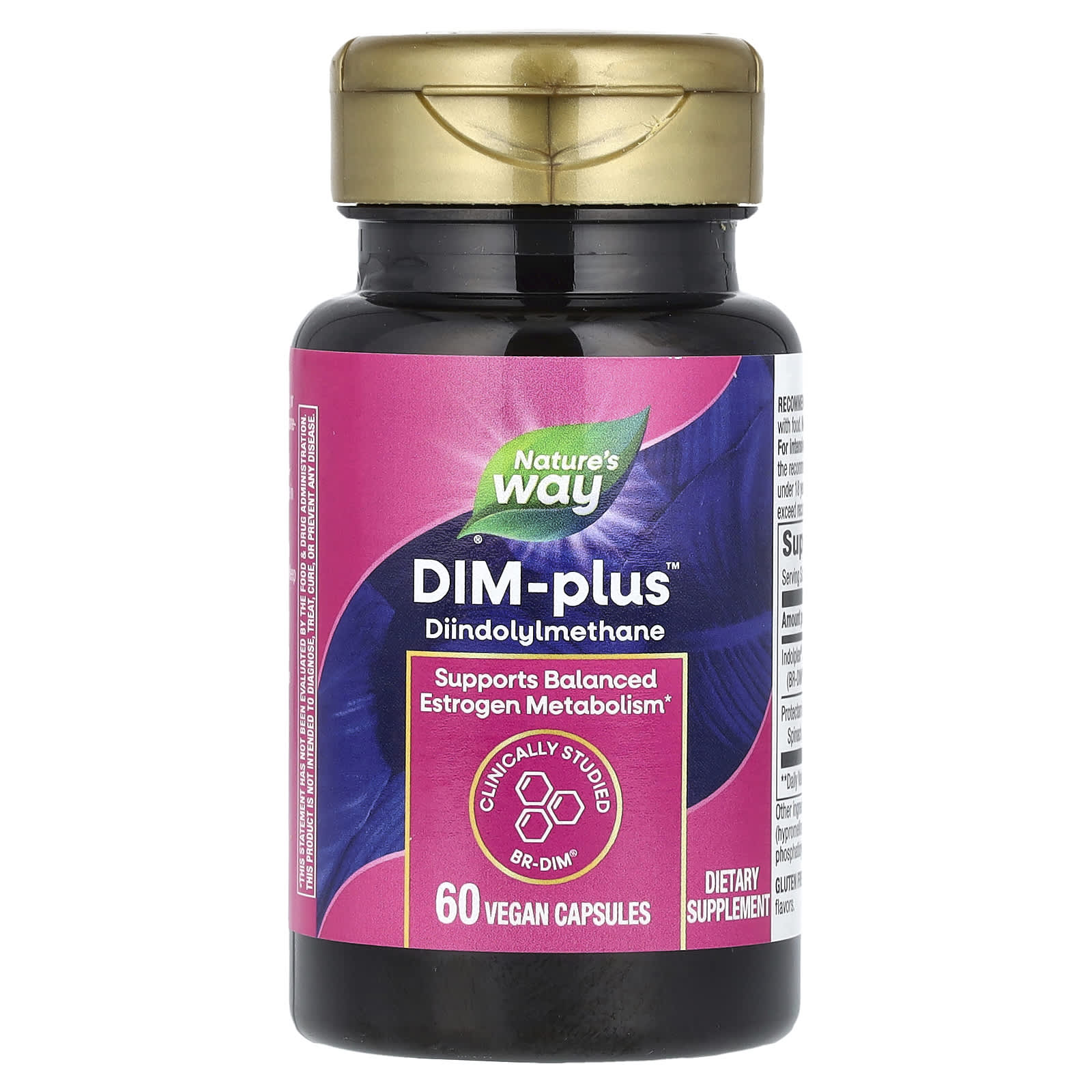 Nature's Way, DIM-Plus, 60 Vegan Capsules