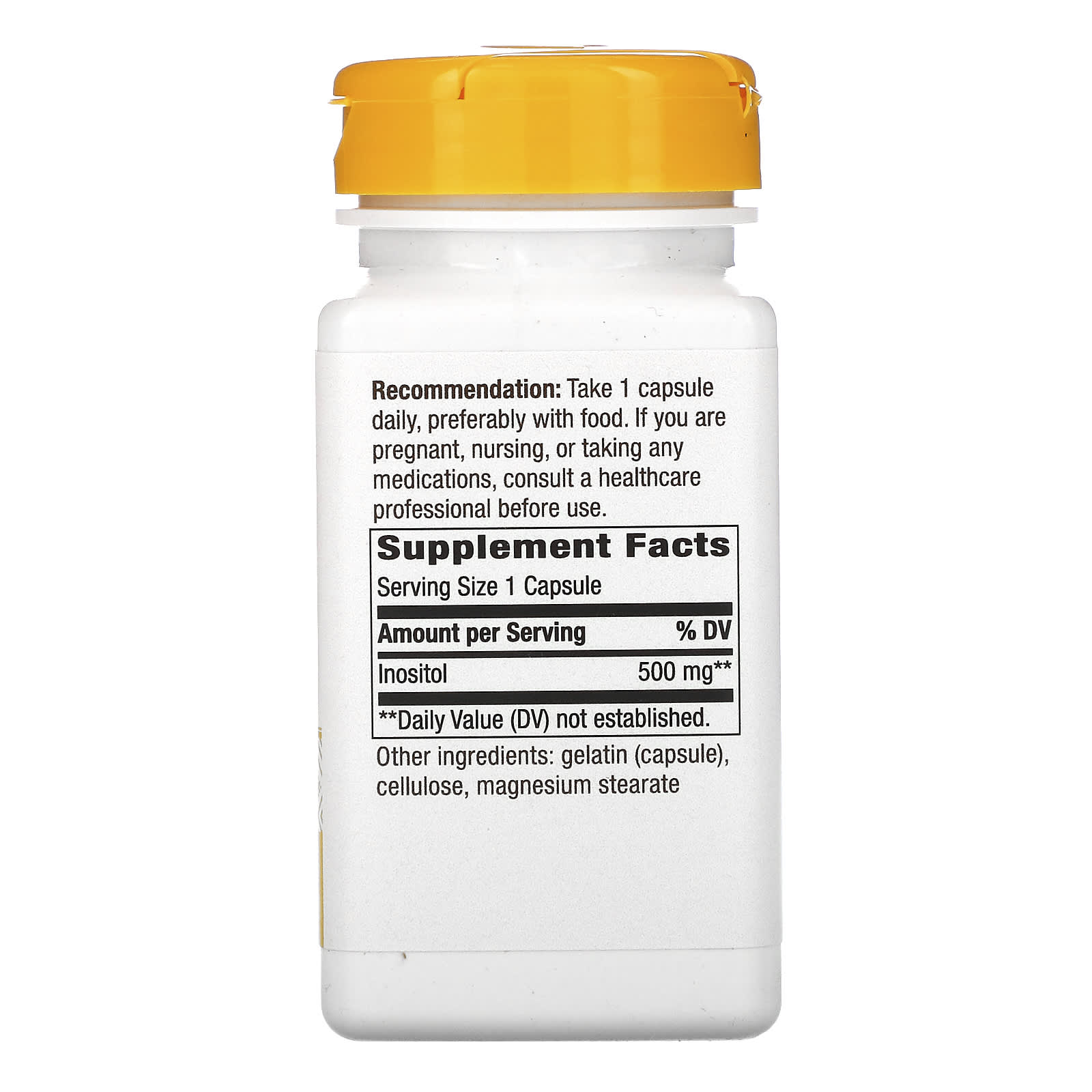 Nature's Way, Inositol, 500 mg, 100 Capsules