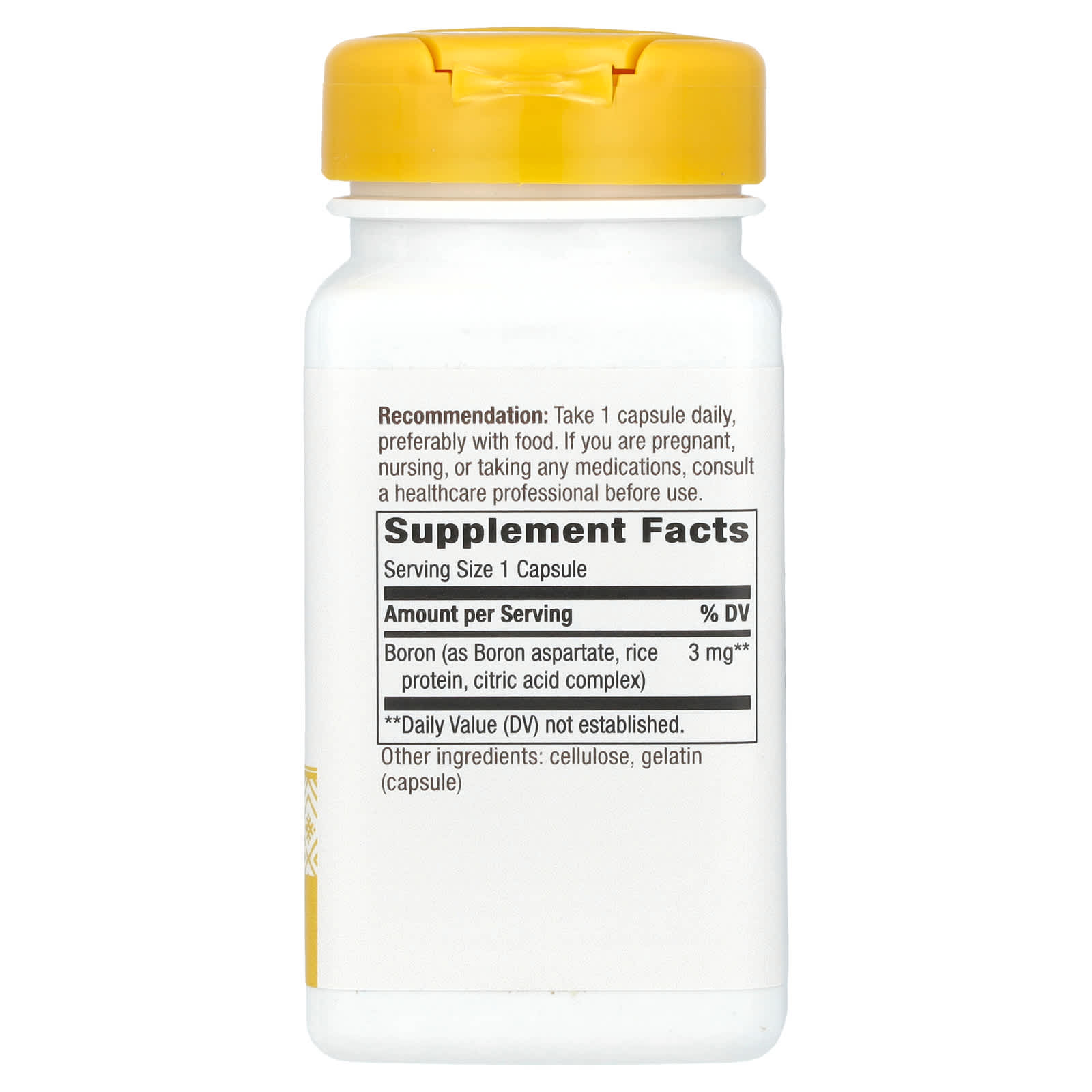 Nature's Way, Boron Complex, 3 mg, 100 Capsules