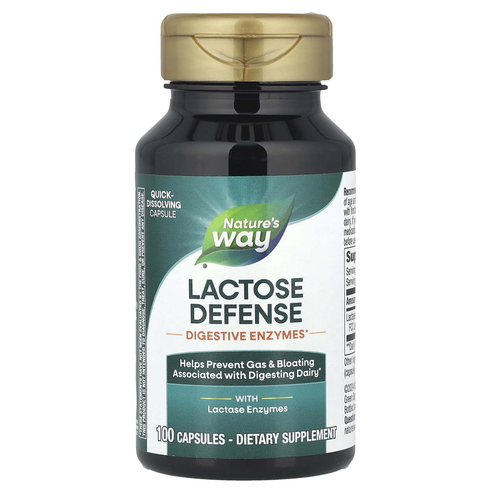 Mua Nature's Way Bảo vệ Lactose 690mg Hỗ trợ tiêu hóa lactose từ kho ...