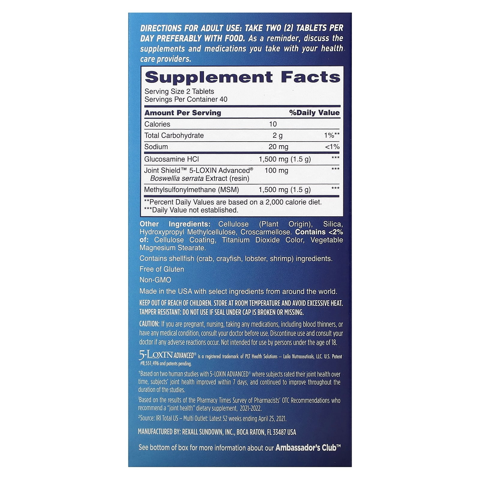 Osteo Bi-Flex, Joint Health, Triple Strength + MSM Formula, 80 Coated ...