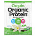 Orgain, Organic Protein Powder, Plant-Based, Vanilla Bean, 10 Packets ...