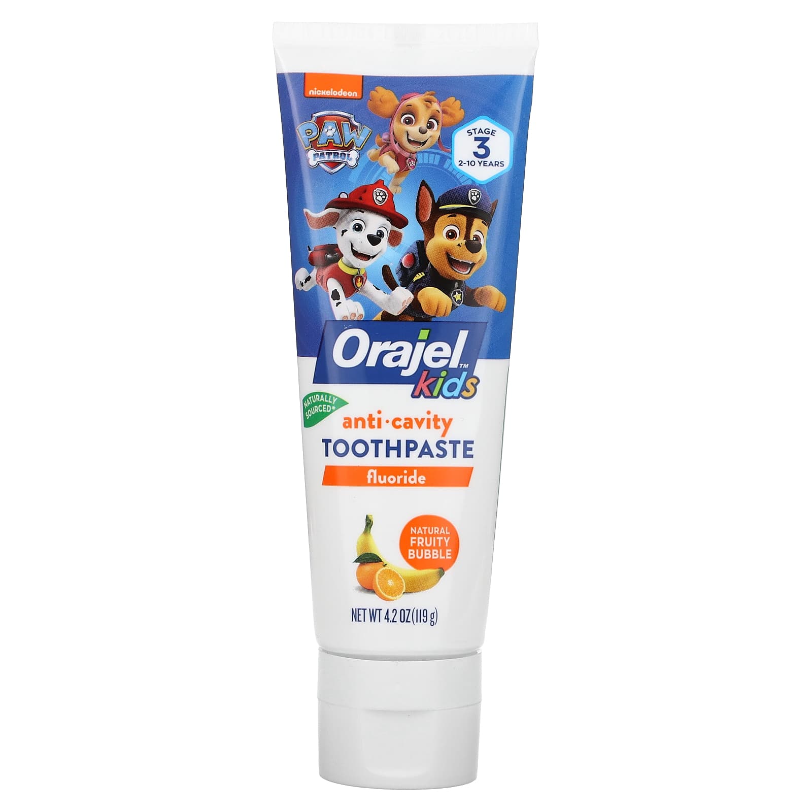 Orajel, Kids, Paw Patrol, Anticavity Fluoride Toothpaste, 2-10 Years ...