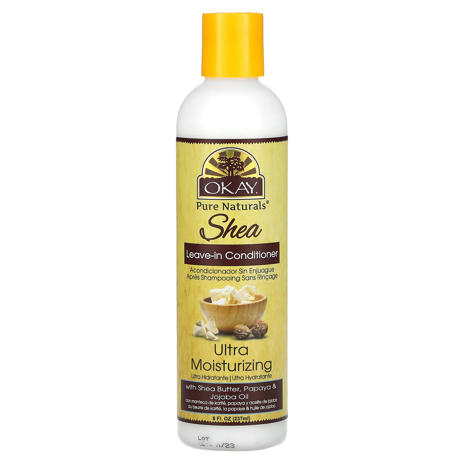 Okay Pure Naturals, Ultra Moisturizing Leave-in Conditioner, Shea , 8 ...
