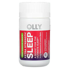 OLLY, Sleep, Extra Strength, Strawberry, 30 Tablets
