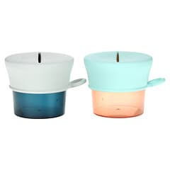 Boon, Snug Snack, Universal Silicone Snack Lid with Cup, 9m+, 2 Cups ...
