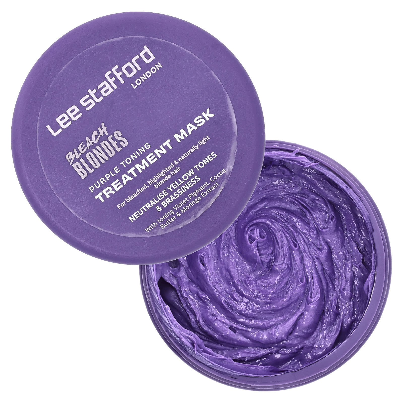 Lee Stafford, Bleach Blondes, Purple Toning Treatment Mask, 6.7 fl oz ...