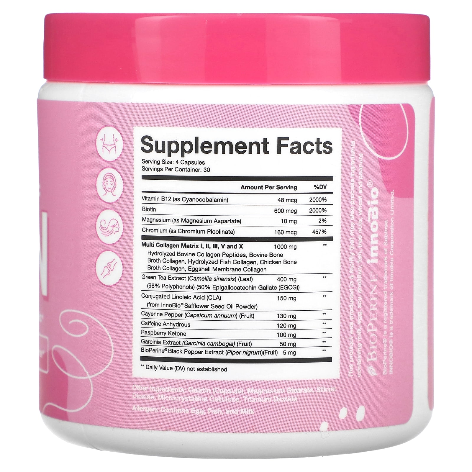 Obvi, Collagenic Burn, 120 Capsules