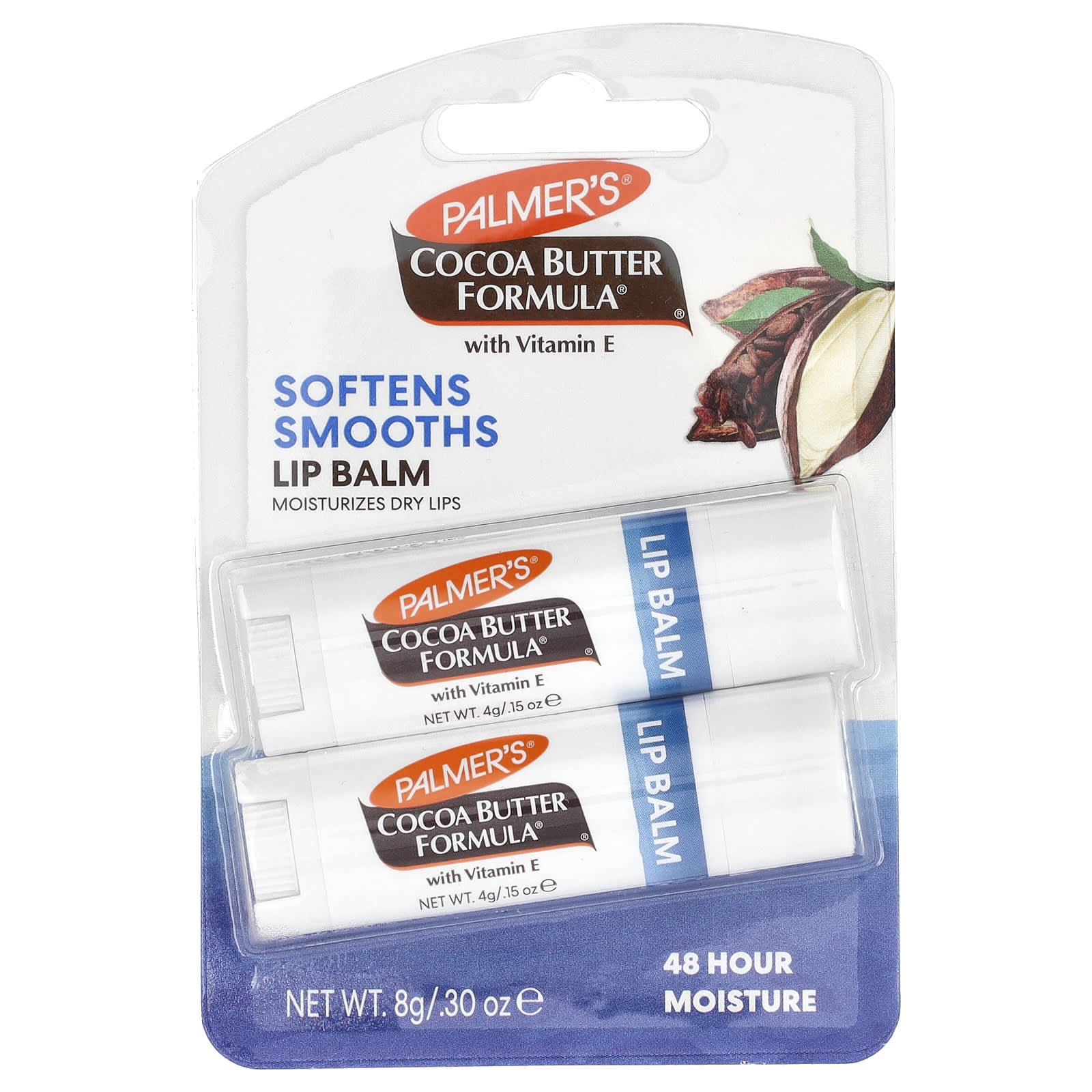 Palmer's, Cocoa Butter Formula with Vitamin E, Softens Smooths Lip Balm ...