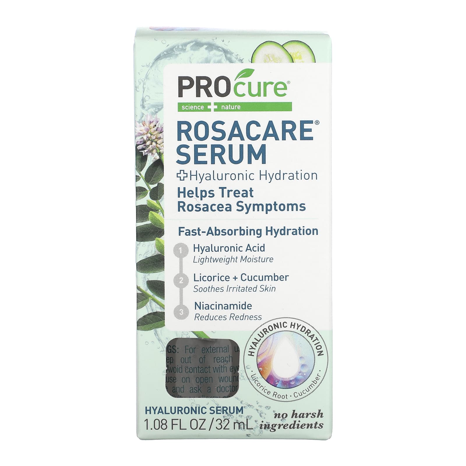 Procure, Rosacare Serum, 1.08 fl oz (32 ml)
