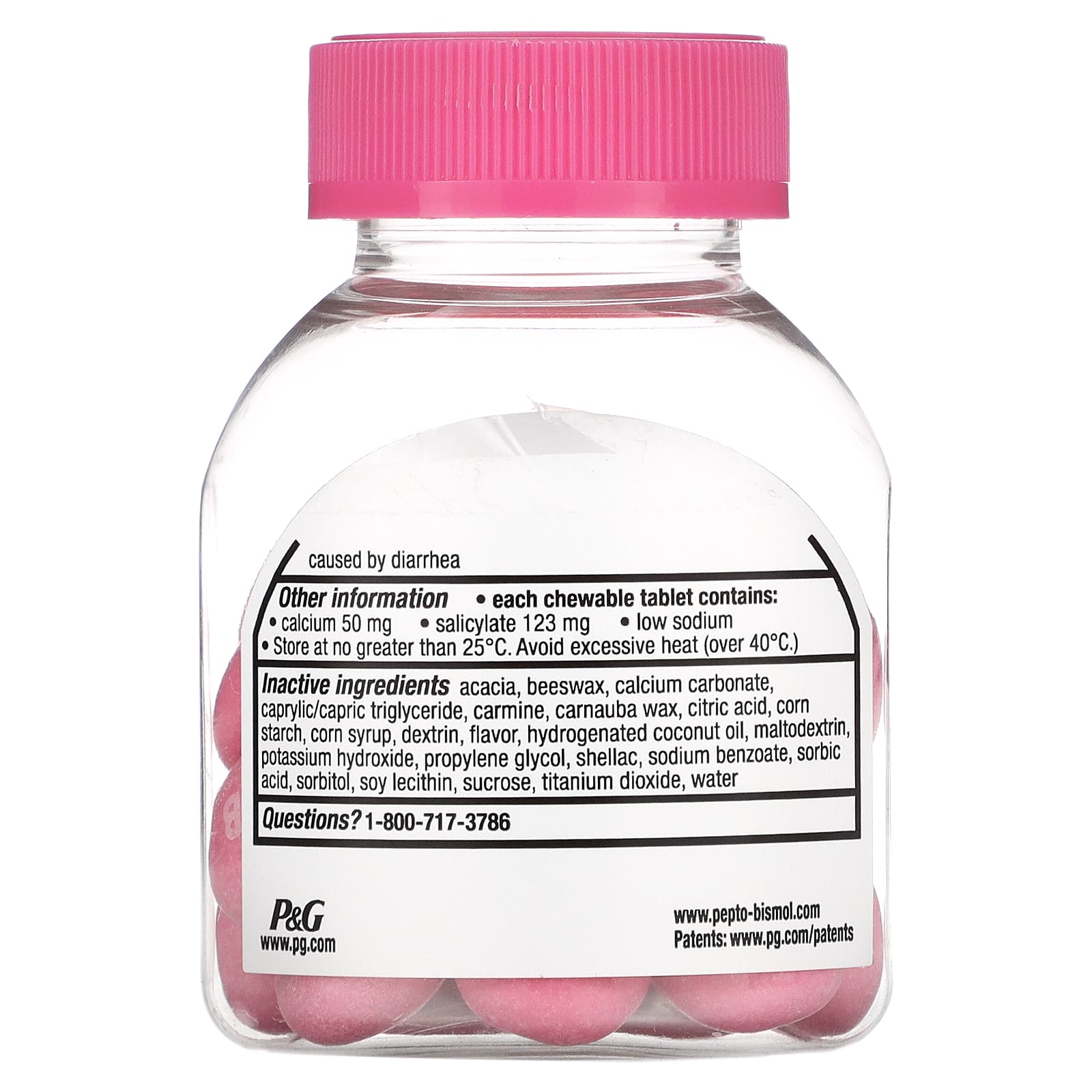 Pepto Bismol Pepto Bismol Chews 24 Chewable Tablets Pepto Bismol Pepto Bismol Chews 24 Chewable Tablets