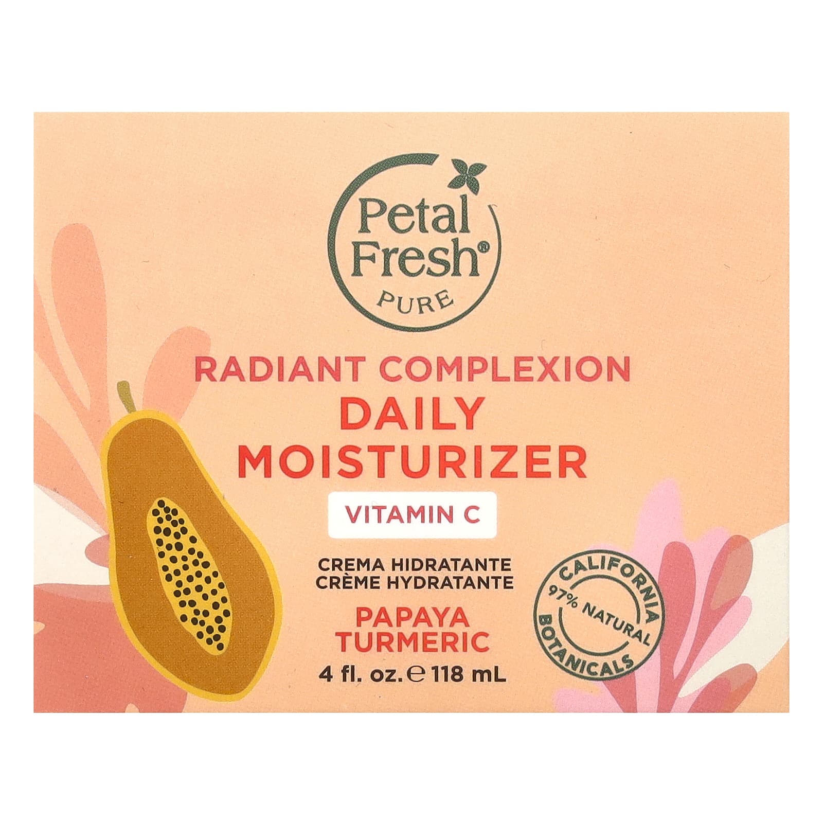 Petal Fresh, Pure, Radiant Complexion Daily Moisturizer, Papaya ...