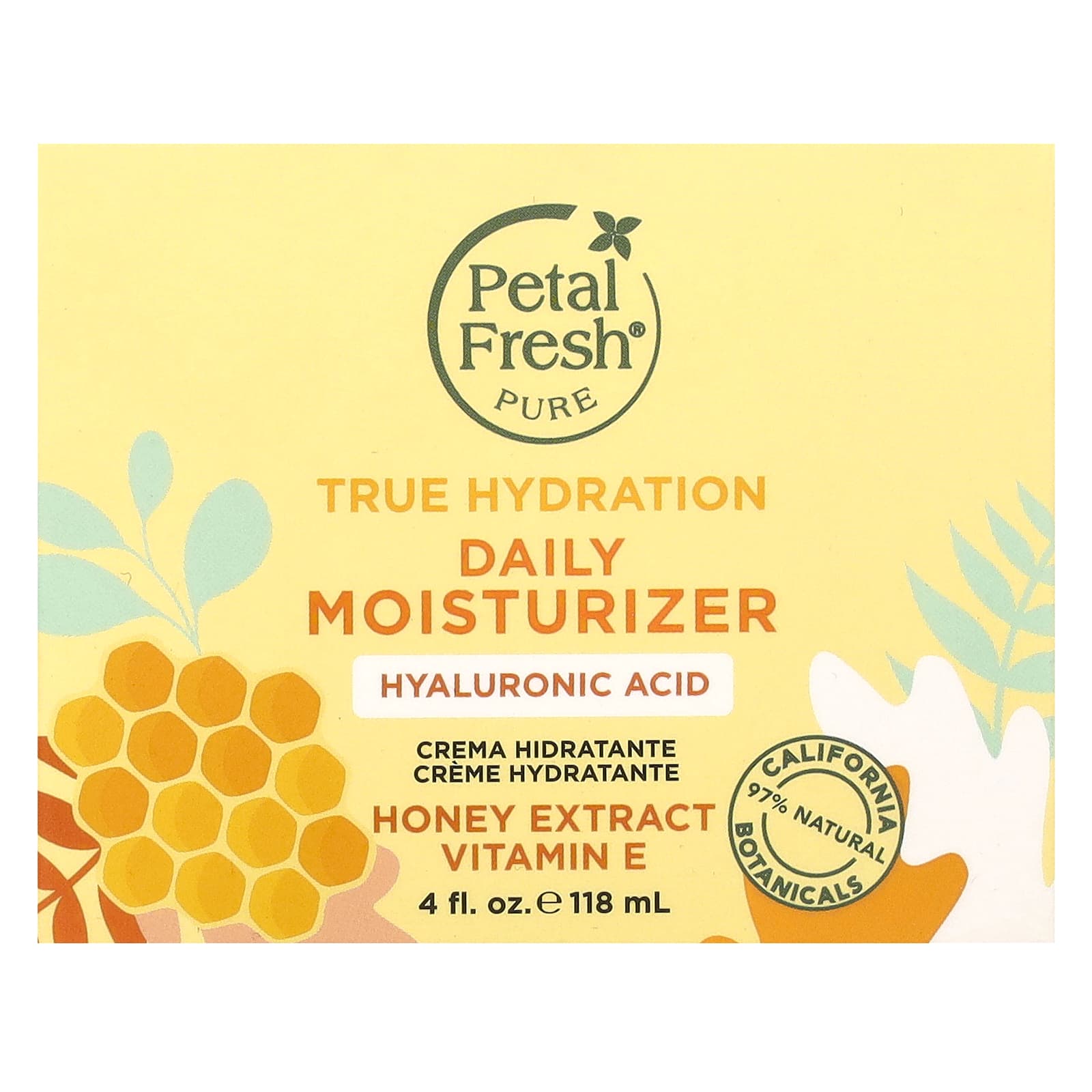 Petal Fresh, Pure, True Hydration Daily Moisturizer, Honey Extract ...