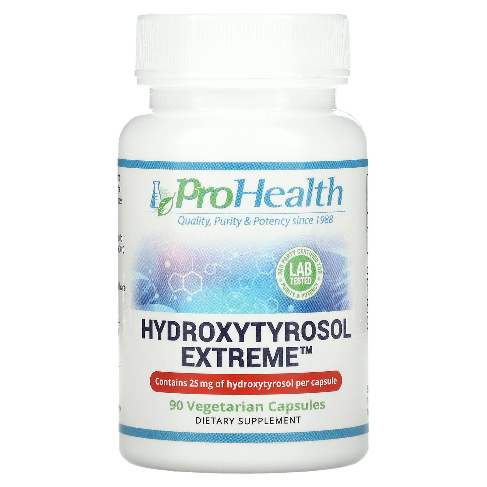 ProHealth Longevity, Hydroxytyrosol Extreme, 25 mg, 90 Vegetarian Capsules