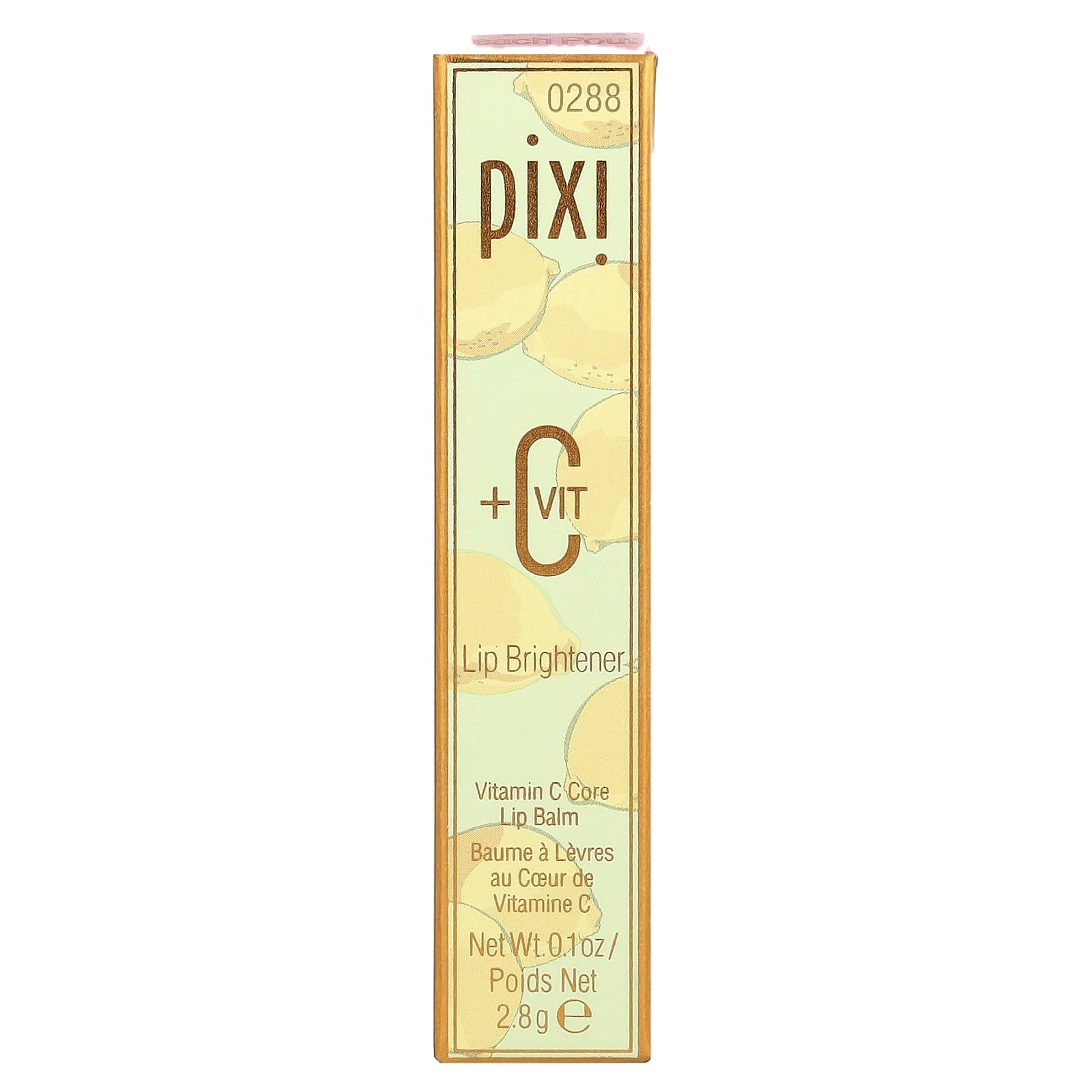 Pixi Beauty, +C Vit Lip Brightener, 0288 Peach Pout, 0.1 oz (2.8 g)