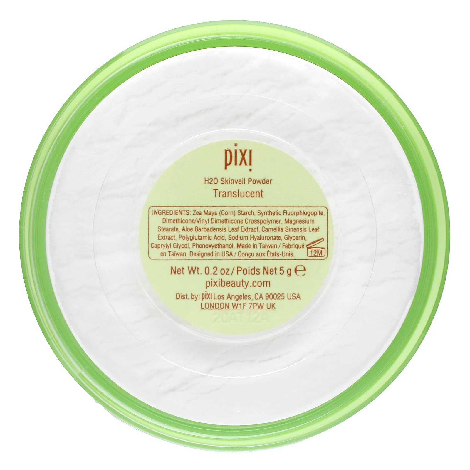 Pixi Beauty, H2O Skinveil, Hydrating Loose Powder, 0451 Translucent, 0. ...