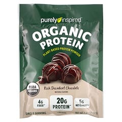 Purely Inspired, Organic Plant-Based Protein Powder, Rich Decadent ...