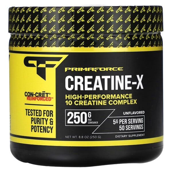 Primaforce, Creatine-X（クレアチン-X）、無香料、250g（8.8オンス）