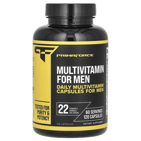 Primaforce, Multivitamin For Men, 120 Capsules