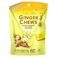 Prince of Peace, Ginger Chews, Lemon, 4 oz (113 g)