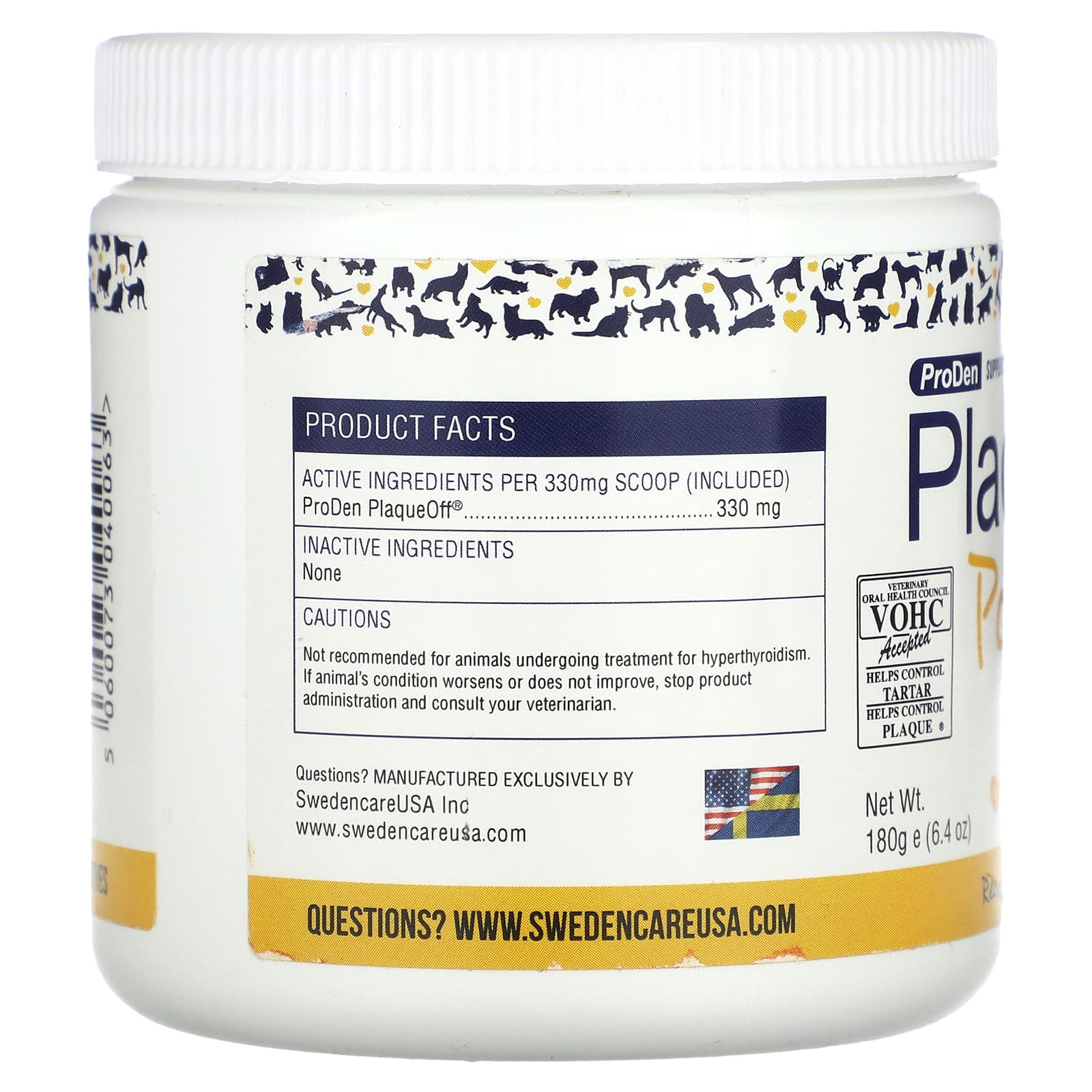 ProDen, PlaqueOff Powder, 6.4 oz (180 g)