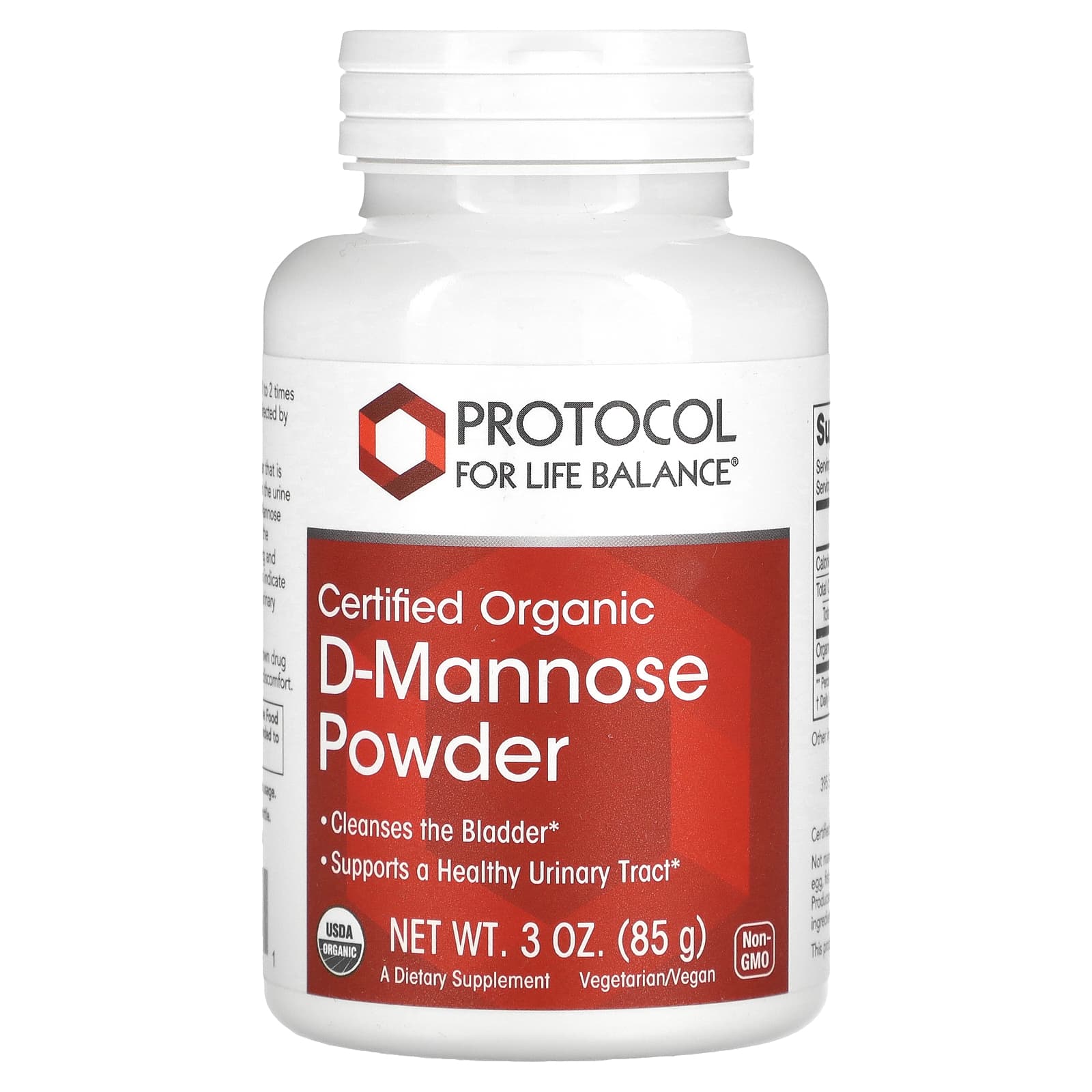 Protocol for Life Balance, D-Mannose Powder, 3 oz (85 g)