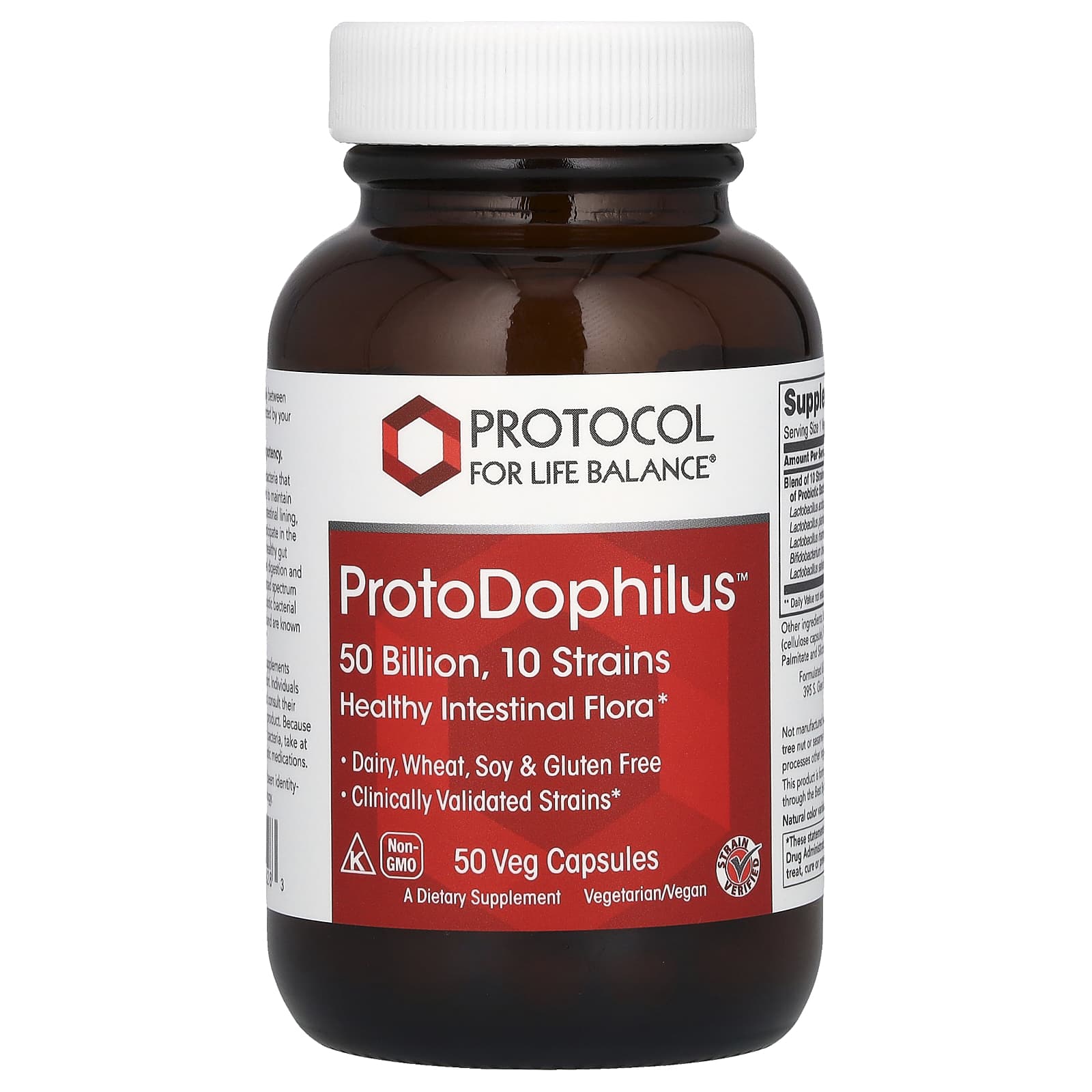 Protocol for Life Balance, ProtoDophilus, 50 Billion, 50 Veg Capsules