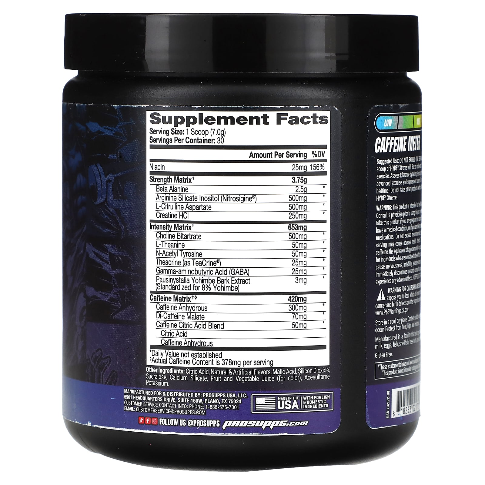 Hyde Pre Workout Blue Razz at Geraldine Raposo blog