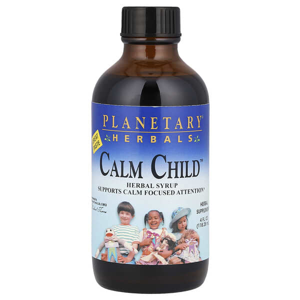 Planetary Herbals, Calm Child™ Herbal Syrup, 4 fl oz (118.28 ml)