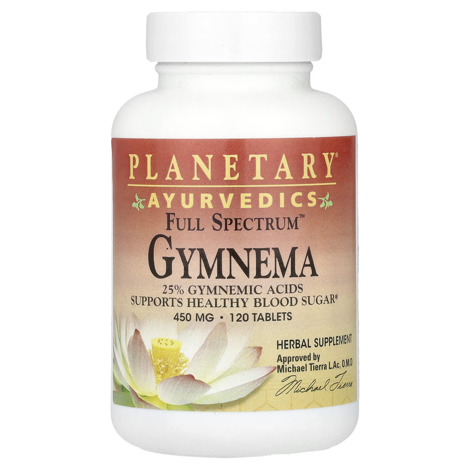 Planetary Herbals, Ayurvedics, Full Spectrum™ Gymnema, 450 mg, 120 Tablets