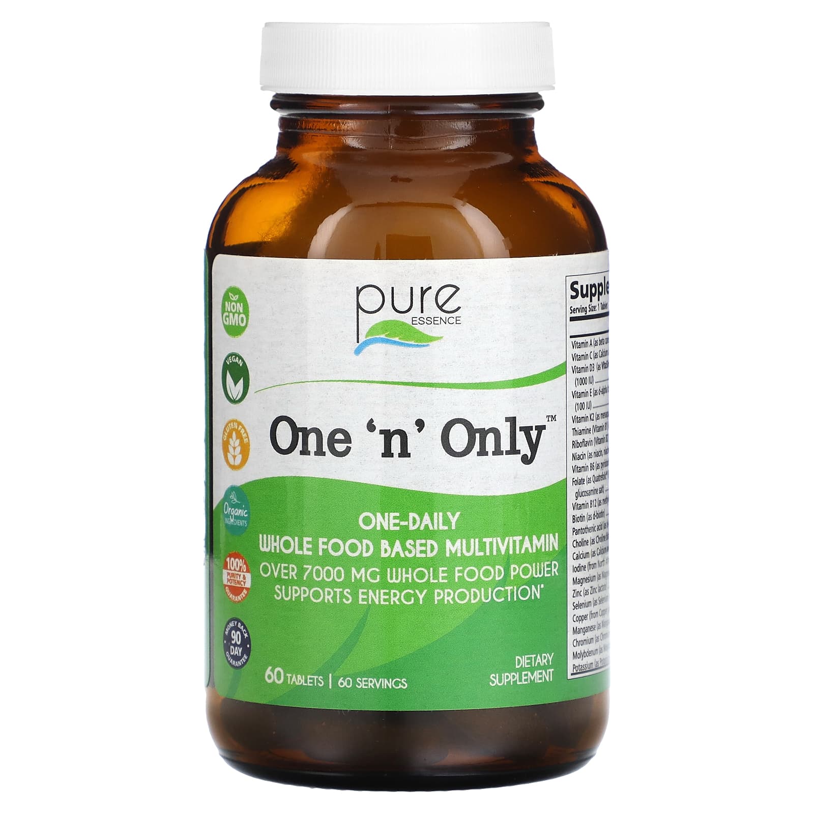 Pure Essence, One 'n' Only, 60 Tablets