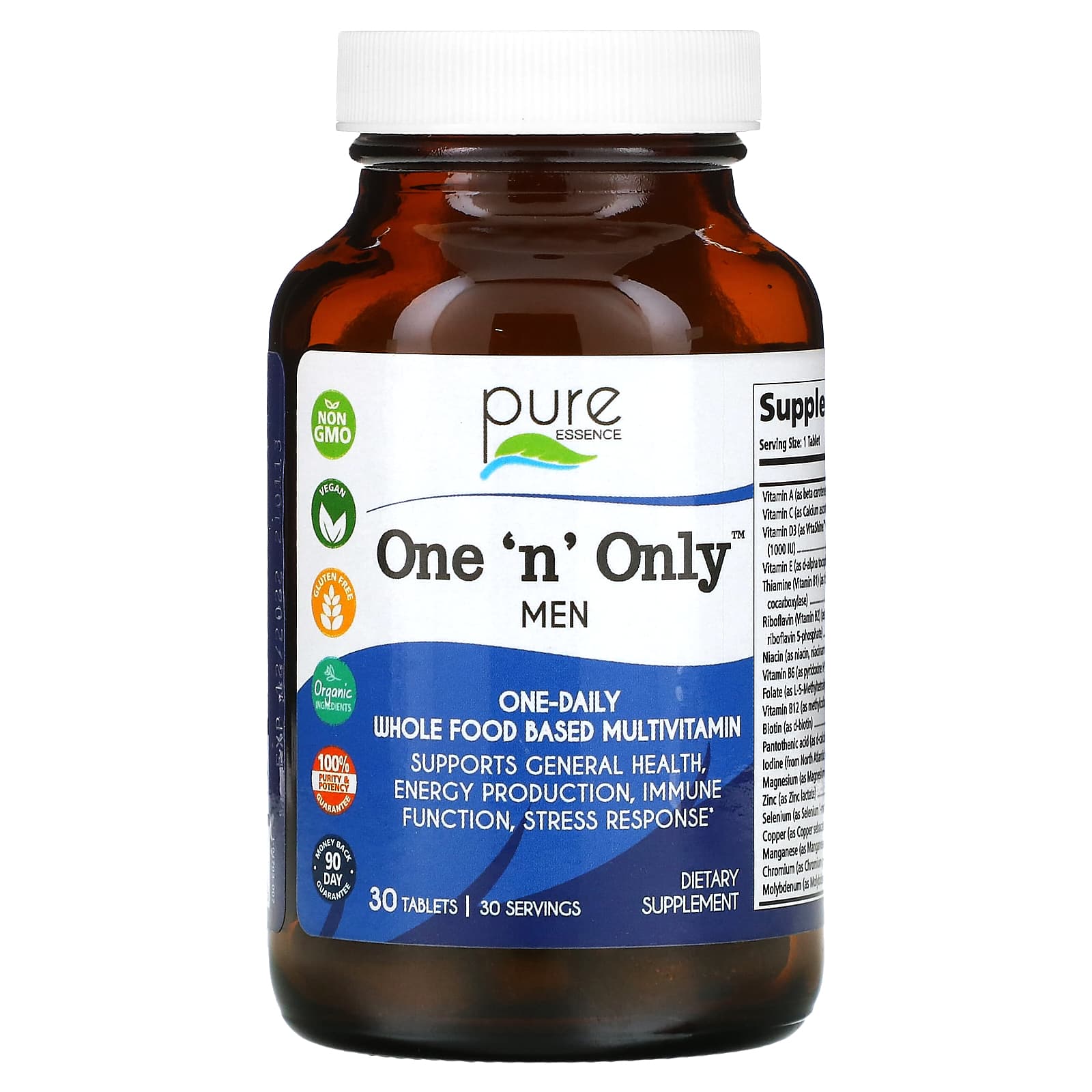 Pure Essence, One 'n' Only Men, 30 Tablets