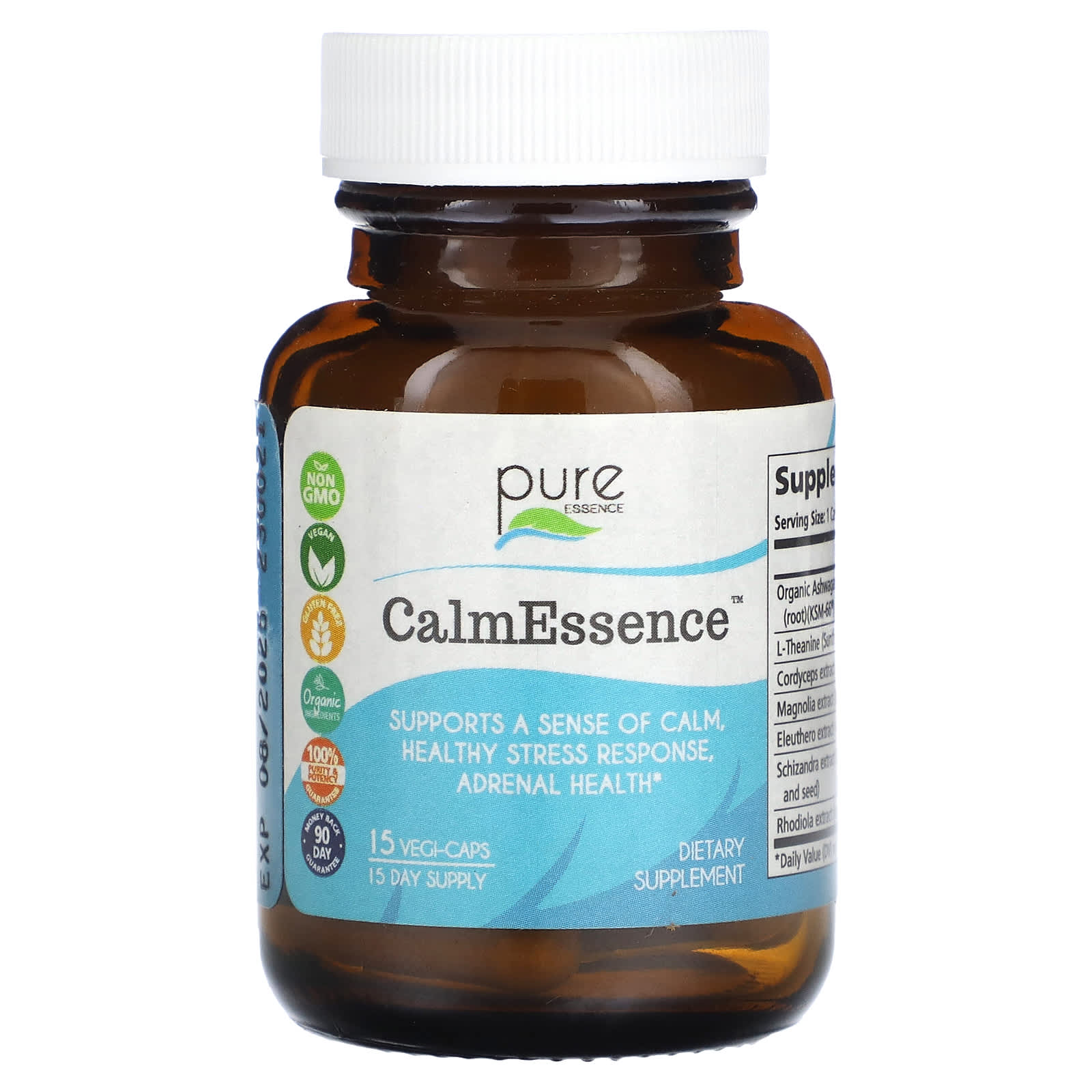 Pure Essence, CalmEssence, 15 Vegi-Caps