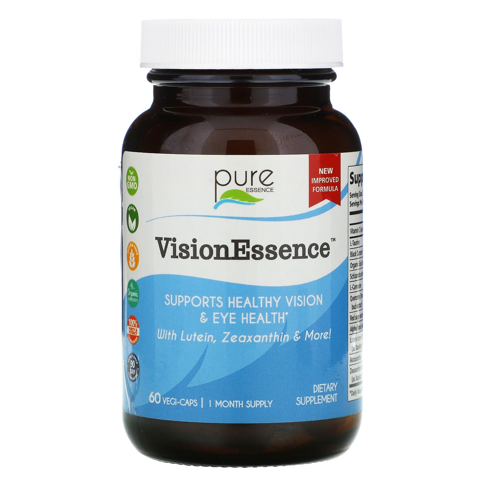 Pure Essence, VisionEssence, 60 Vegi-Caps
