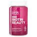 Pink, Biotin Beauty Gummies, Natural Fruit, 60 Gummies